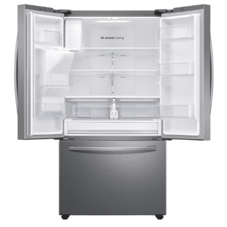 FM 27 cu. ft. Large Capacity 3-Door French Door Refrigerator with ...